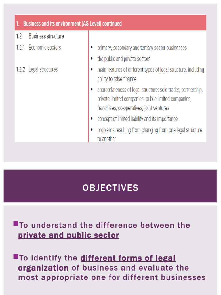 Chapter 2 - Business Structure | Download Free PDF | Stocks | Limited Company
