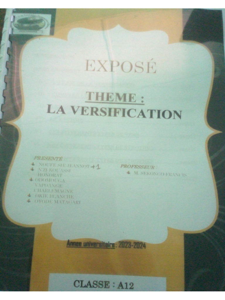 Comprendre les vers de 12 syllabes | PDF | Syllabe | Accent tonique