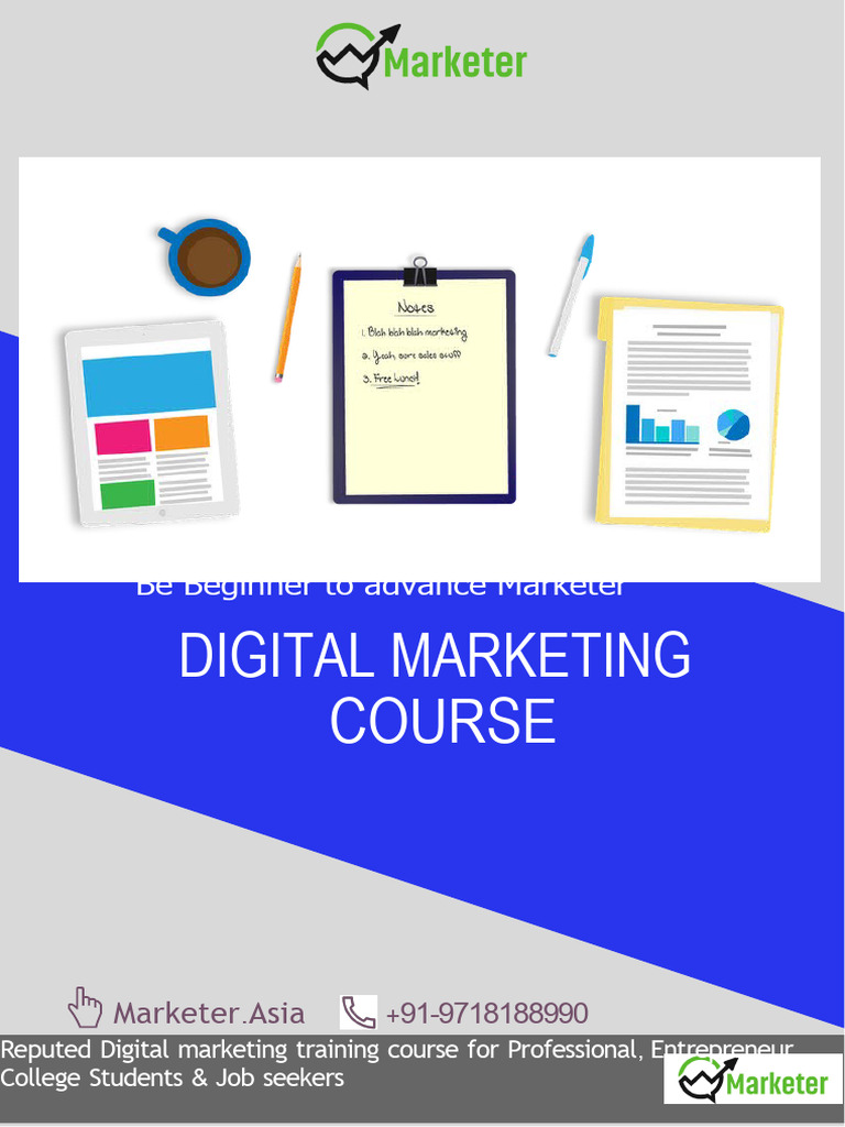 Digital Marketing Course Syllabus | PDF