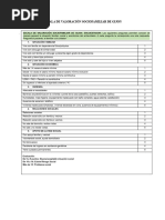 Escala OARS de Recursos Sociales | PDF | Salud y bienestar