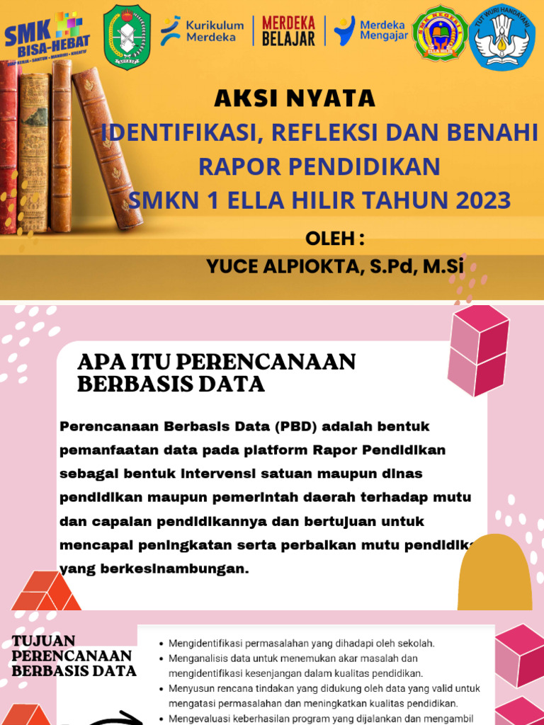 IDENTIFIKASI REFLEKSI BENAHI RAPOT PENDIDIKAN SMKN 1 ELLA HILIR TAHUN 2023 - Compressed | PDF ...