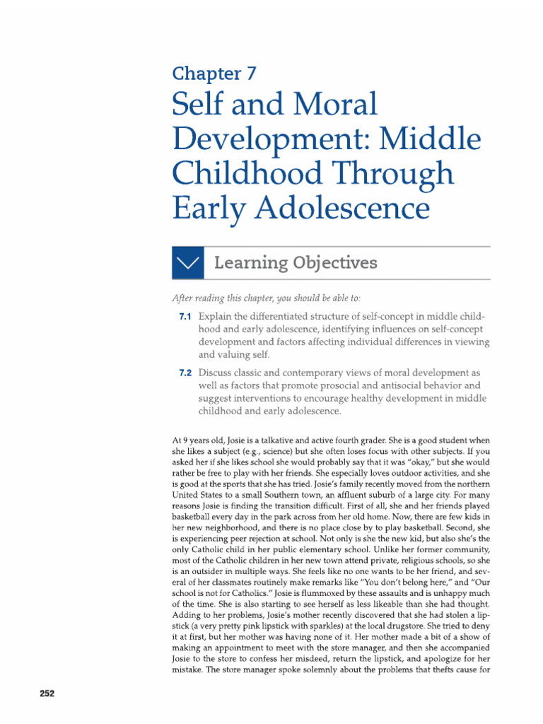 Broderick Cap 7 | PDF | Self Esteem | Self Concept