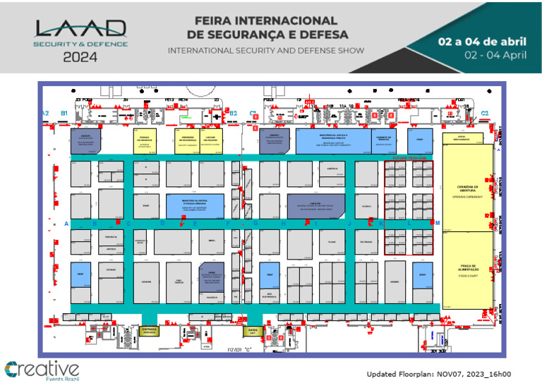 LAAD SECURITY 2024_Floorplan_07NOV_16H00 | PDF LAAD SECURITY 2024_Floorplan_07NOV_16H00 | PDF