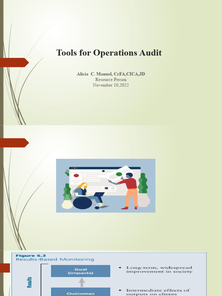 Tools For Operations Audit | PDF