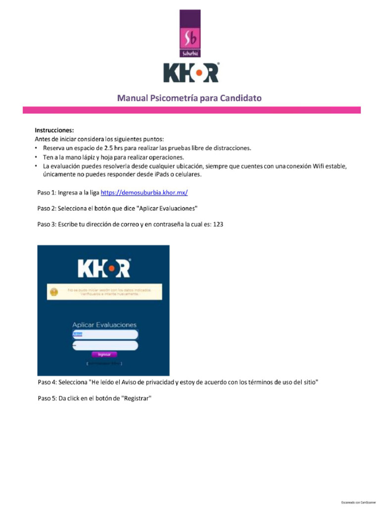 Manual Psicometría CND CANDIDATOS | PDF