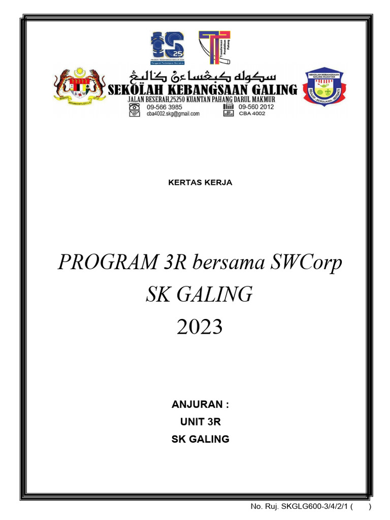 Kertas Kerja 3r | PDF