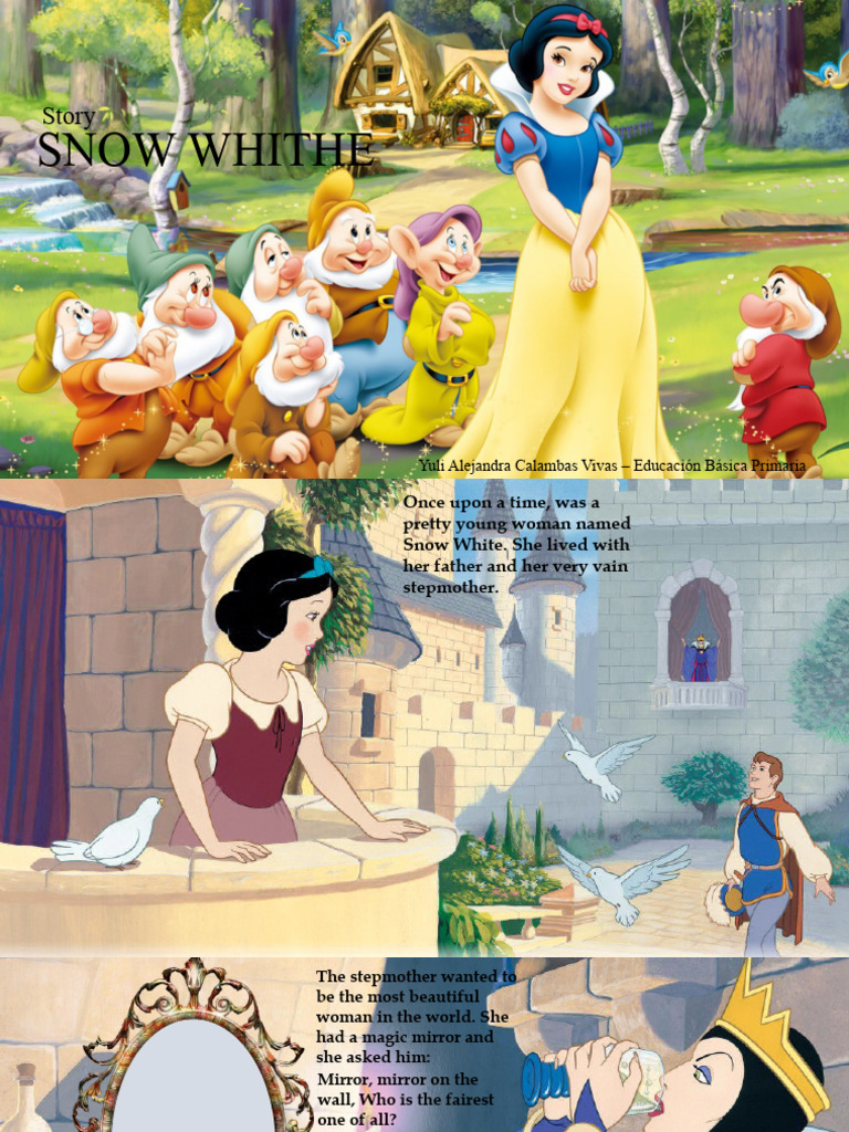 Snow White - Story | PDF | Mystery, Thriller & Crime Fiction | Classics