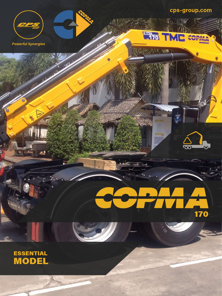 Copma 170 | PDF | Crane (Machine) | Manufactured Goods