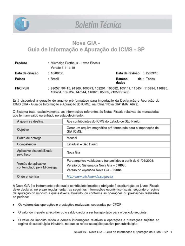 Guia de ICMS para Contribuintes SP | PDF | Recibo | Informação