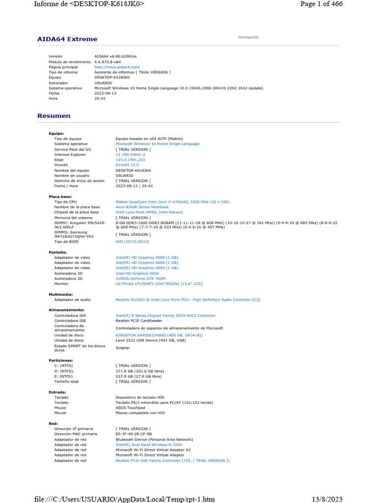 Drivers | PDF | USB | Arquitectura X86