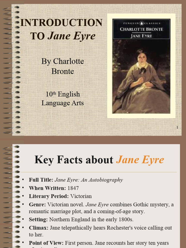 Janeeyrebackgroundnotes | PDF | Charlotte Brontë | Emily Brontë