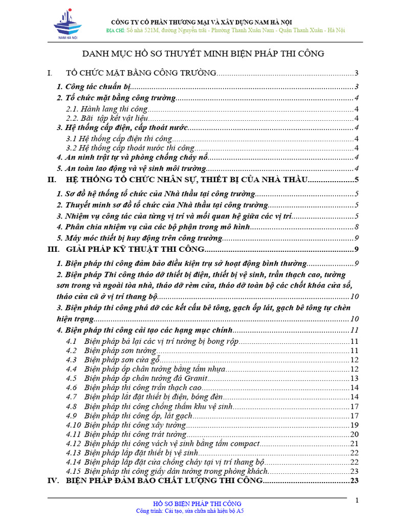 1 TM BPTC Nhà A5 | PDF