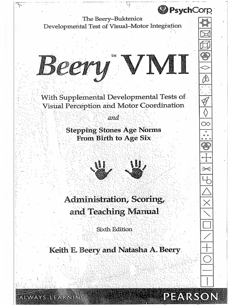 Beery VMI 6ta Edicion | PDF