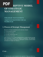 A Descriptive Model of Strategic Management (Wheelen & Hunger) | PDF ...