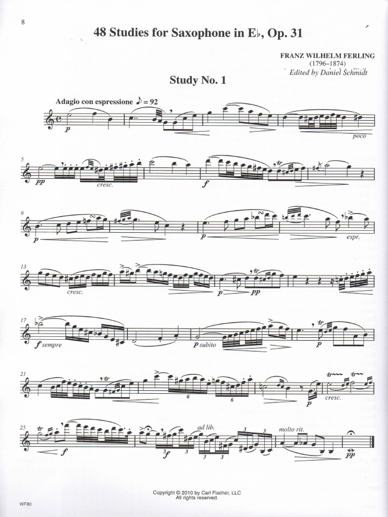 Ferling Del 1 Al 10 | PDF