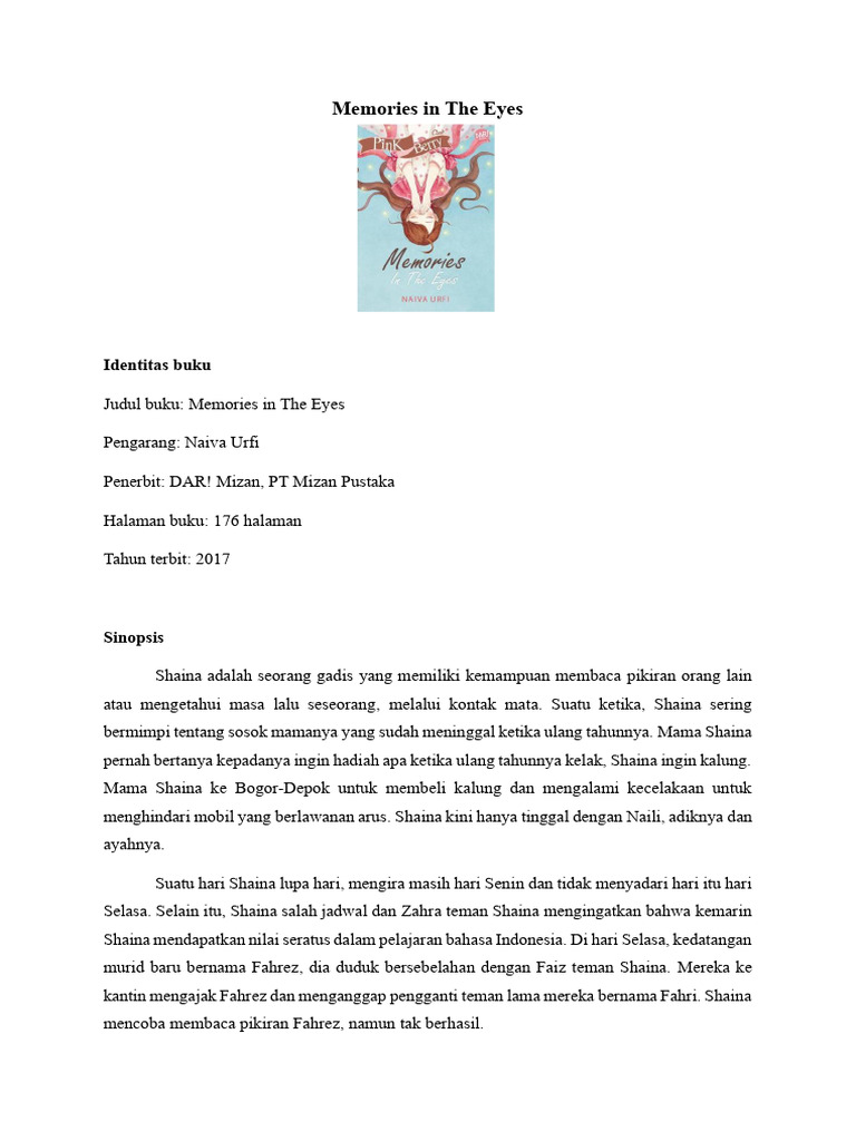 Milka Aprisel Santosa - 2340301181 - Resensi Novel 4 | PDF | Agama & Spiritualitas | Fiksi ...