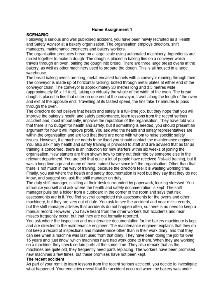 Home Assignment 1 Financial Reasons | PDF