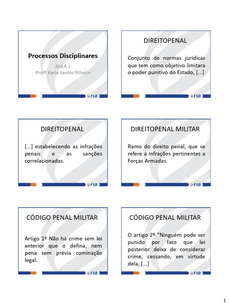 Processos Disciplinares | PDF | Direito Penal | Crimes