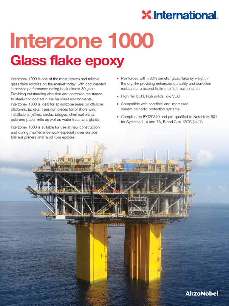 Product Application - PDF 20190816110105 3833 Interzone 1000 Uk LR | PDF | Corrosion | Epoxy