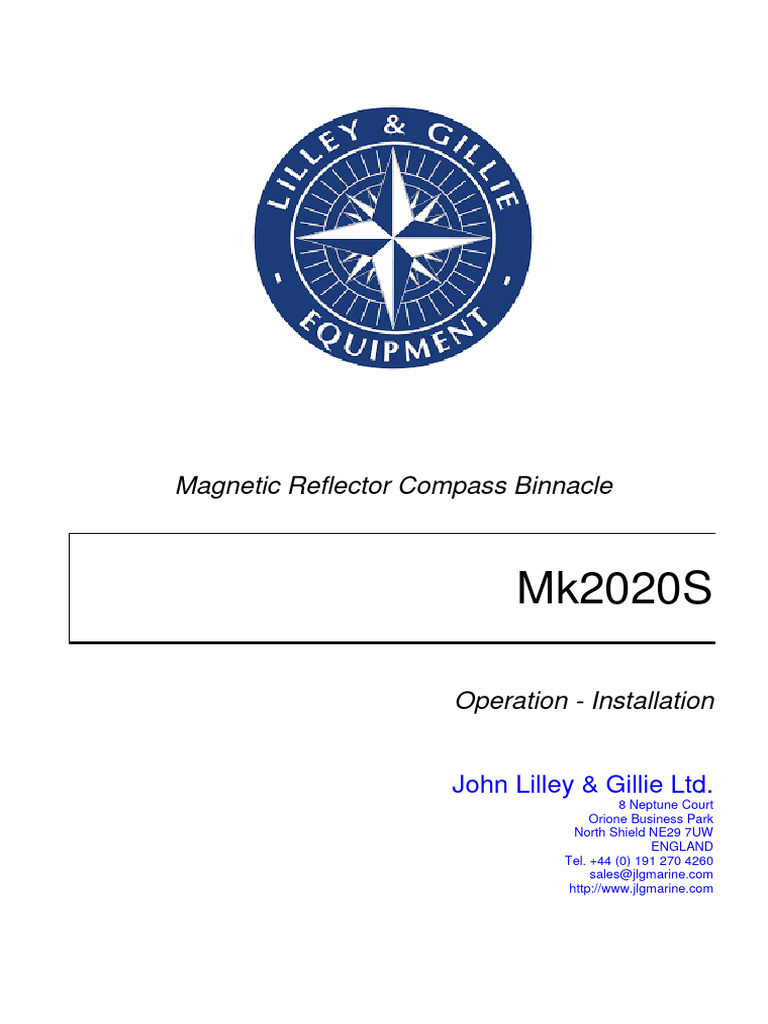 Manuals Mk2020S 29.01.2019 | PDF | Compass | Optics