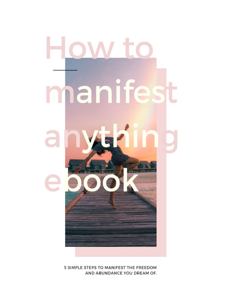 5 Steps To Manifest Anything Ebook | PDF