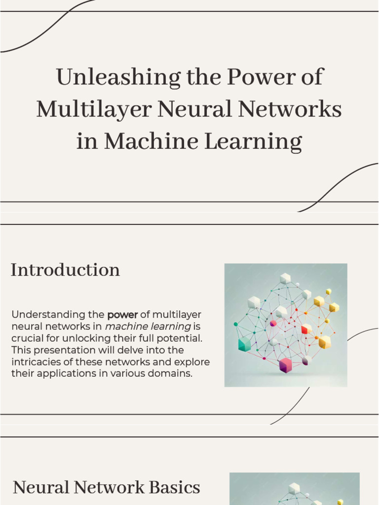 Multilayer Neural System | PDF | Machine Learning | Computer Vision