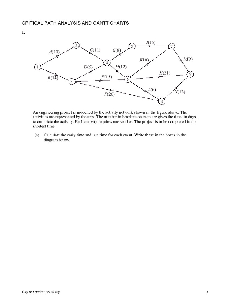 Pert CPM | PDF | Theoretical Computer Science | Applied Mathematics