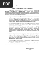 SSS Undertaking Form | PDF | Affidavit