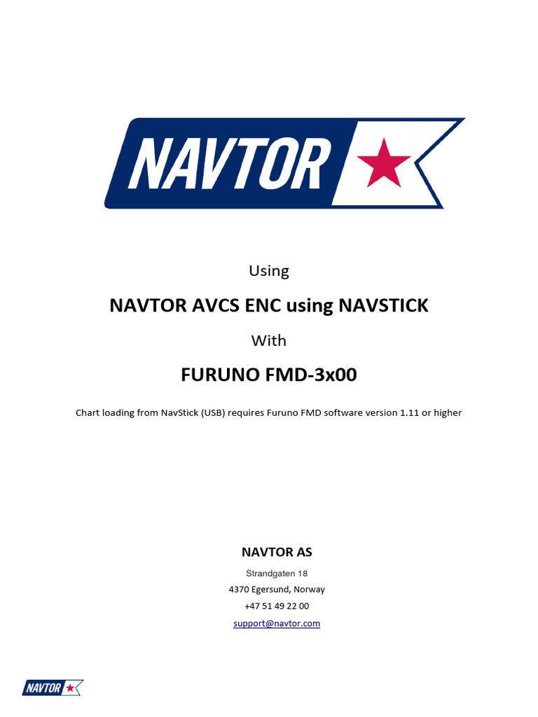 Guide - AVCS Furuno FMD-3x00 NavStick | PDF