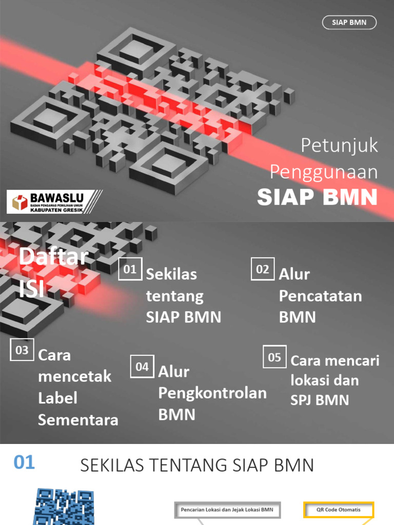 Petunjuk Penggunaan SIAP BMN | PDF