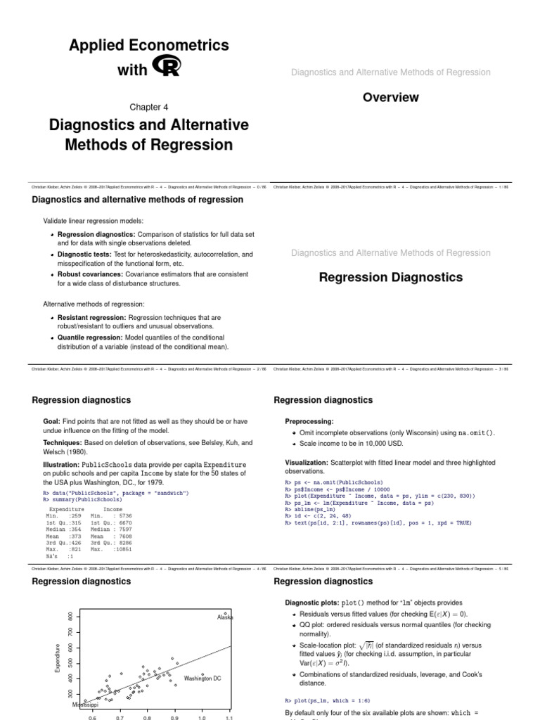 CH Validation Handout | PDF | Regression Analysis | Errors And Residuals CH Validation Handout | PDF | Regression Analysis | Errors And Residuals