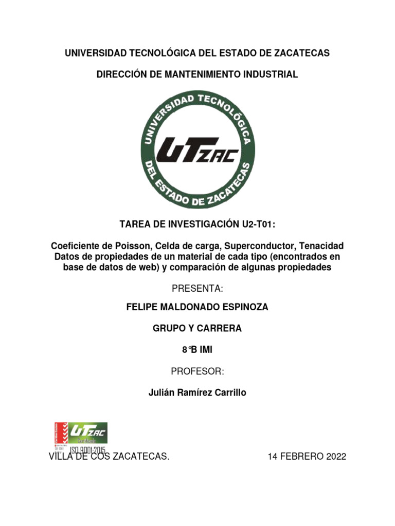 U2 t01 Ed 8b Maldonado Fme | PDF