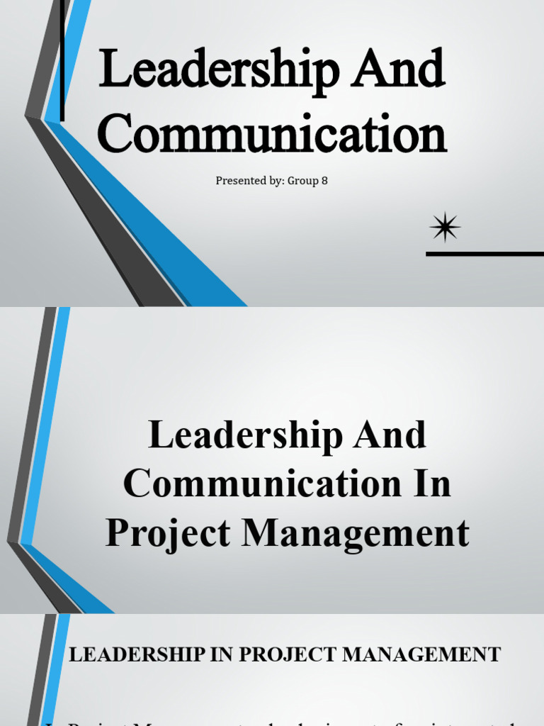 Leadership and Communication | PDF | Leadership | Transformational ...
