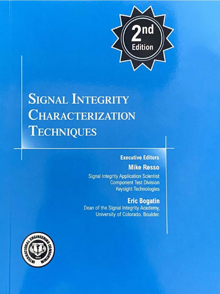 Signal Integrity Characterization Techniques | PDF | Transmission Line ...
