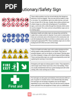 DA PAM 385 11 - Army Guidelines For Safety Color Codes Signs Tags and ...