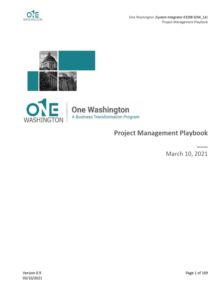 OneWa-003DEL-Project Management Playbook | PDF | Project Management | Leadership
