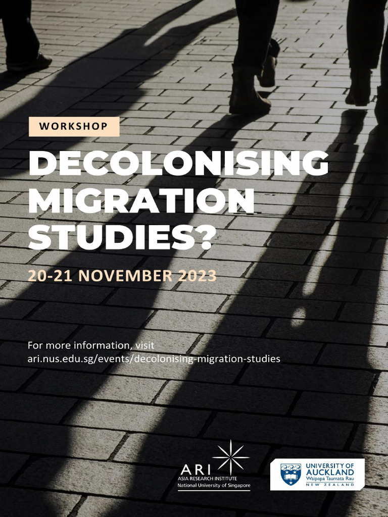 Decolonising Migration Studies | PDF | Human Migration | Immigration