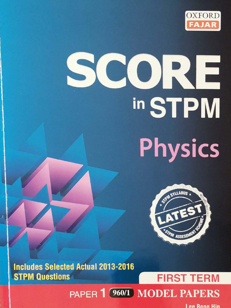 Score in STPM Phy First Term PDF | PDF