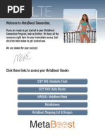 Metaboost Workout Routines EDIT12!18!1 | PDF | Physical Exercise