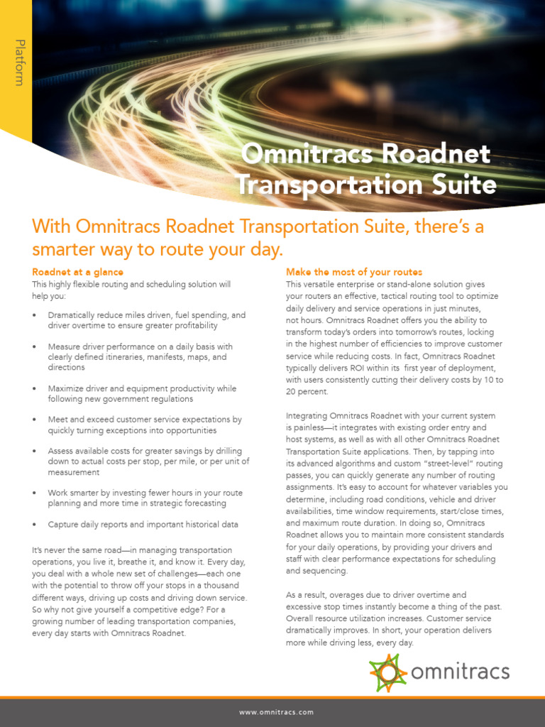 Road Net | PDF