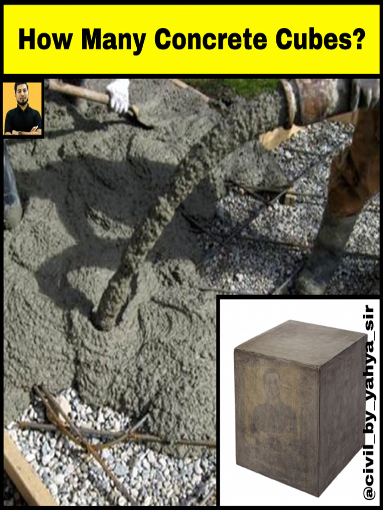 How Many Concrete Cubes QS | PDF