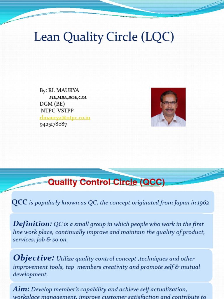 Lean Quality Circle | Download Free PDF | Lean Manufacturing | Business
