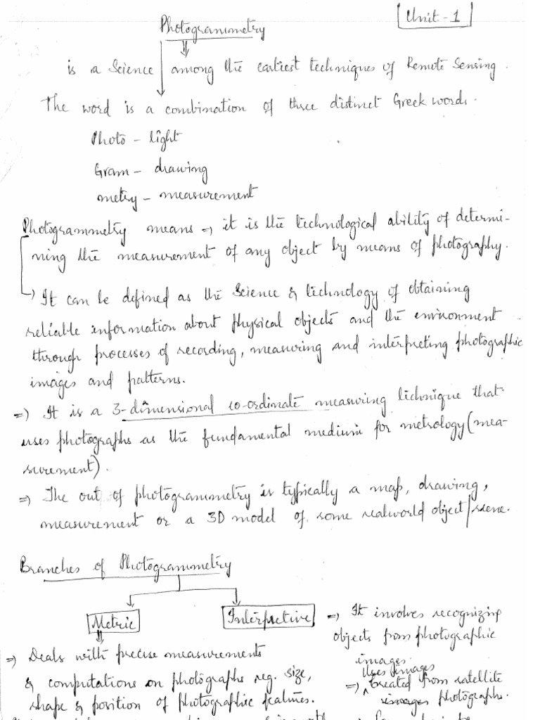 Rs and Gis Written Notes | PDF