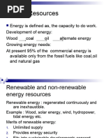 Renewable Energy PPT | PDF