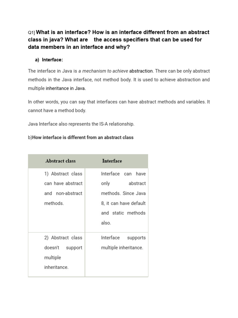 IAT2 - JAVA - Answer Key | PDF | Class (Computer Programming) | Method (Computer Programming)