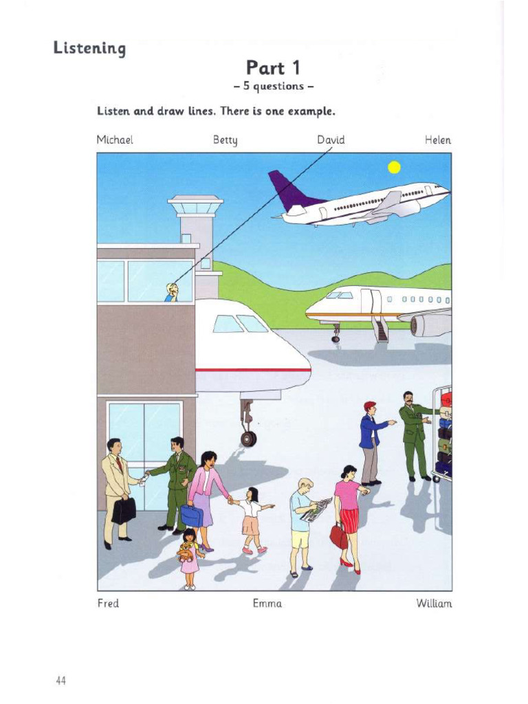 Flyers 8 - Test 3 Lis & Read Wri | PDF