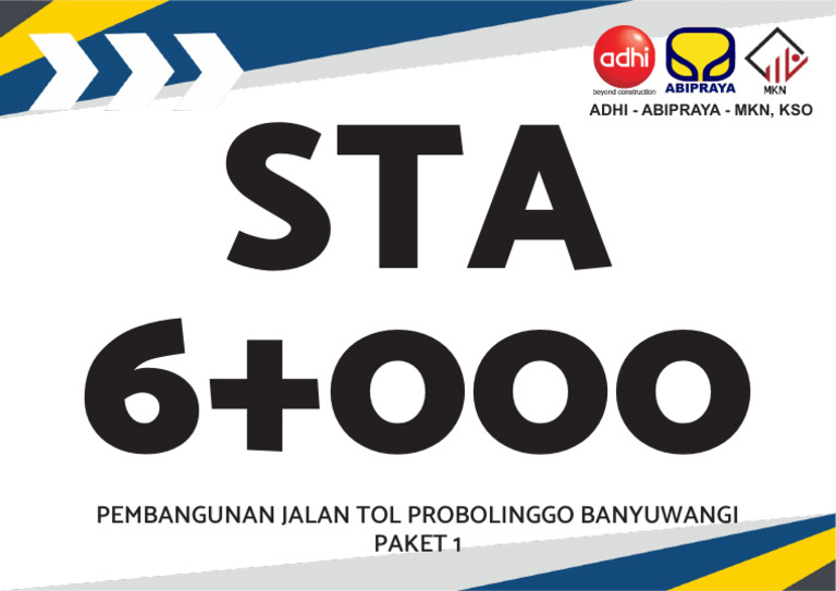 Papan Nama STA 6+000 | PDF