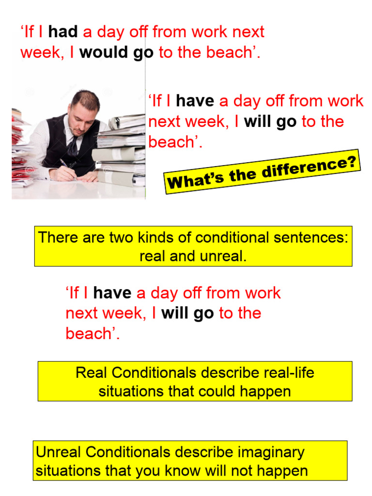 unreal conditional sentences | PDF