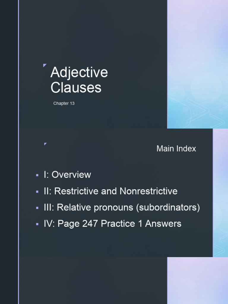 Ch. 13 Summary | PDF | Pronoun | Linguistic Typology