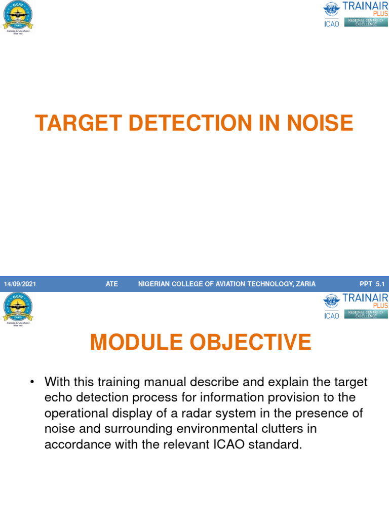 Radar Target Detection Guide | PDF | Radar | Signal To Noise Ratio